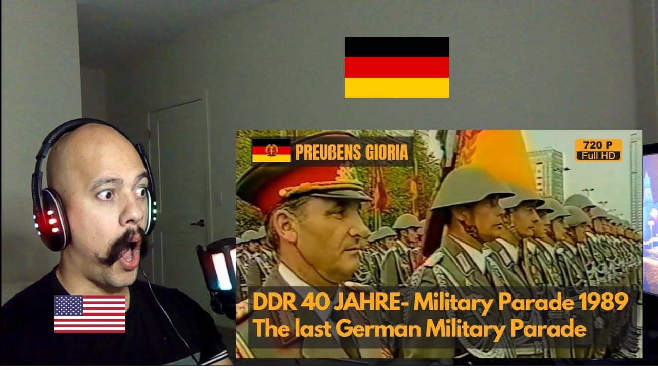 American Reacts To Prussia’s Glory | DDR Military Parade 1989 NVA ...