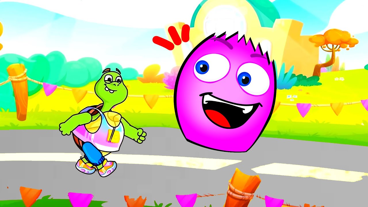 Kids, Let's Learn About Fast and Slow With Op And Bob! - YouTube