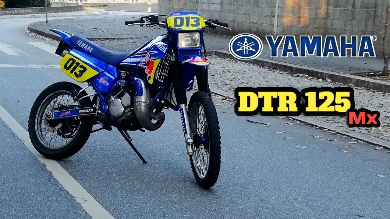 YAMAHA DTR 125 - UMA DTR QUASE "ORIGINAL" - YouTube