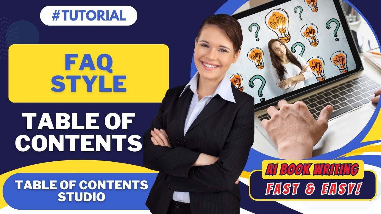 AI Tool: Create a FAQ Style Table of Contents for Problem-Solving Books - YouTube