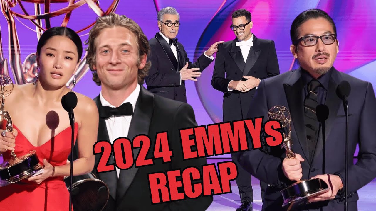 We Recap the 2024 EMMY Awards! SHOGUN & HACKS are Big Winners - YouTube