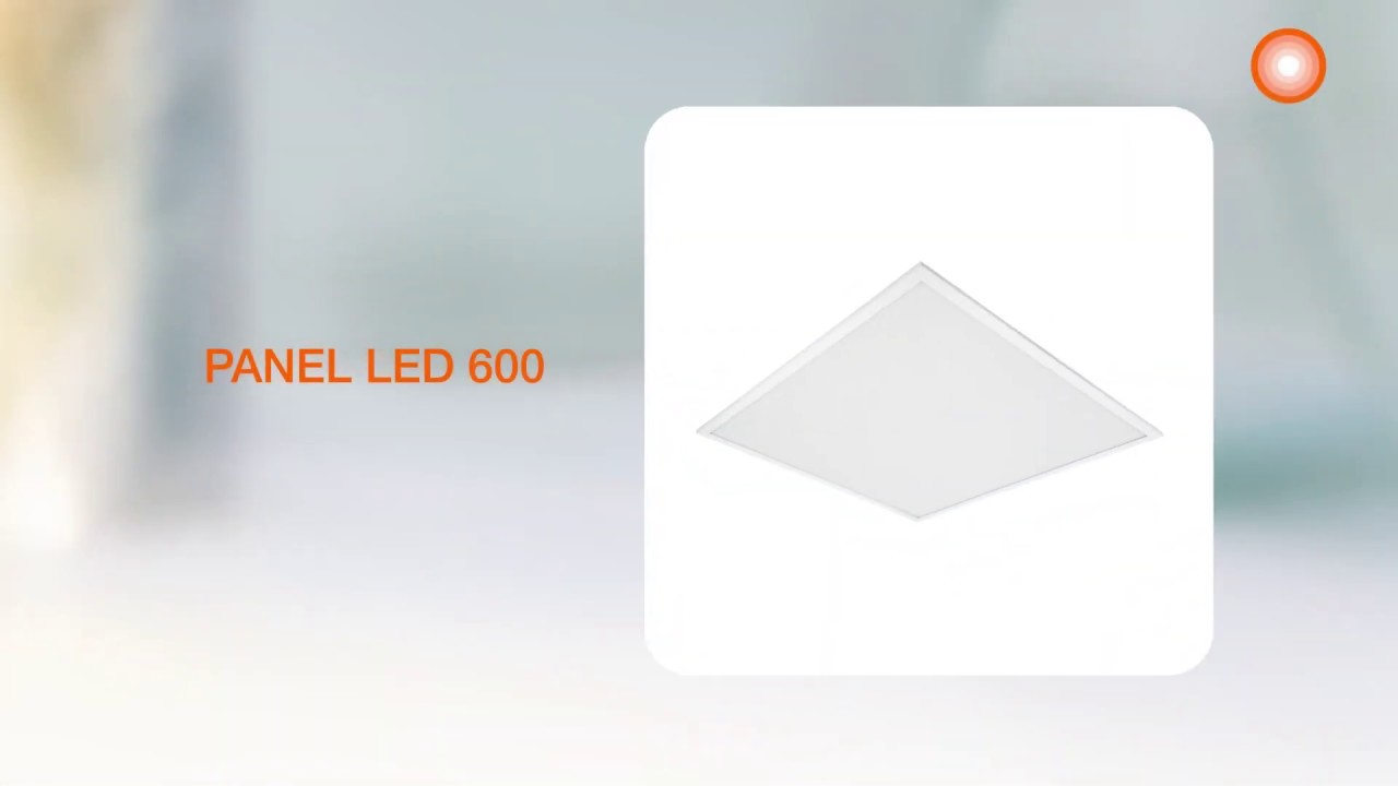 LEDVANCE Panel LED 600 - YouTube