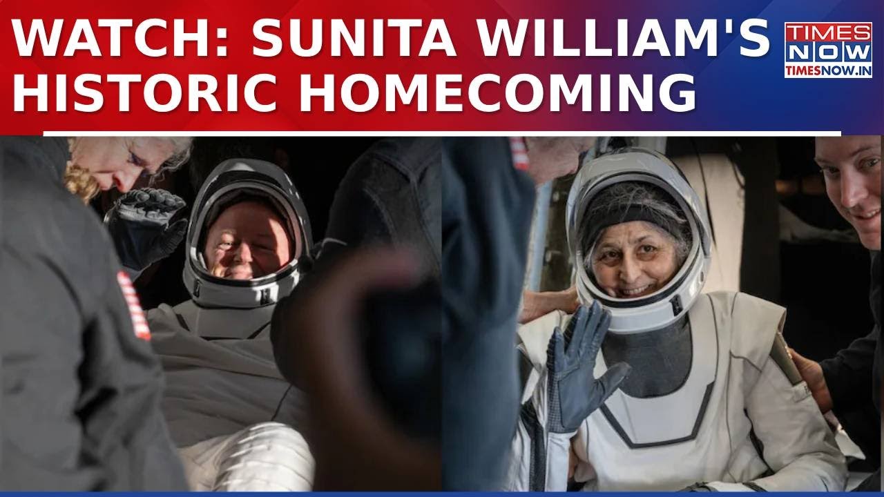 Sunita Williams & Butch Wilmore Returns To Earth After Nine Month ...