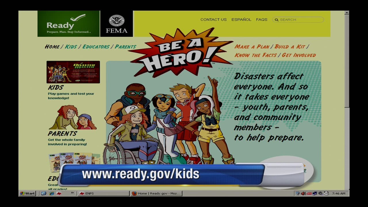 FEMA's new Ready Kids campaign - YouTube