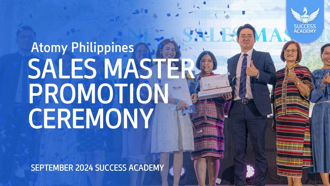 Promotion Ceremony: New Sales Master | Atomy Philippines Success ...