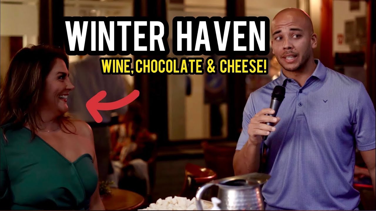 Winter Haven Florida Wine, Cheese & Chocolate Annual Event. - YouTube