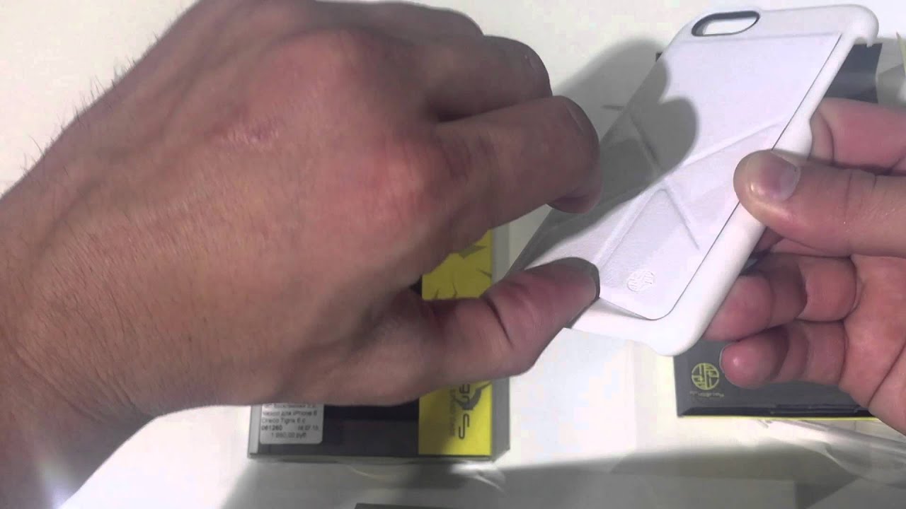 Чехол - подставка Draco Tigris 6 Shell Stand для iPhone 6/6s - YouTube