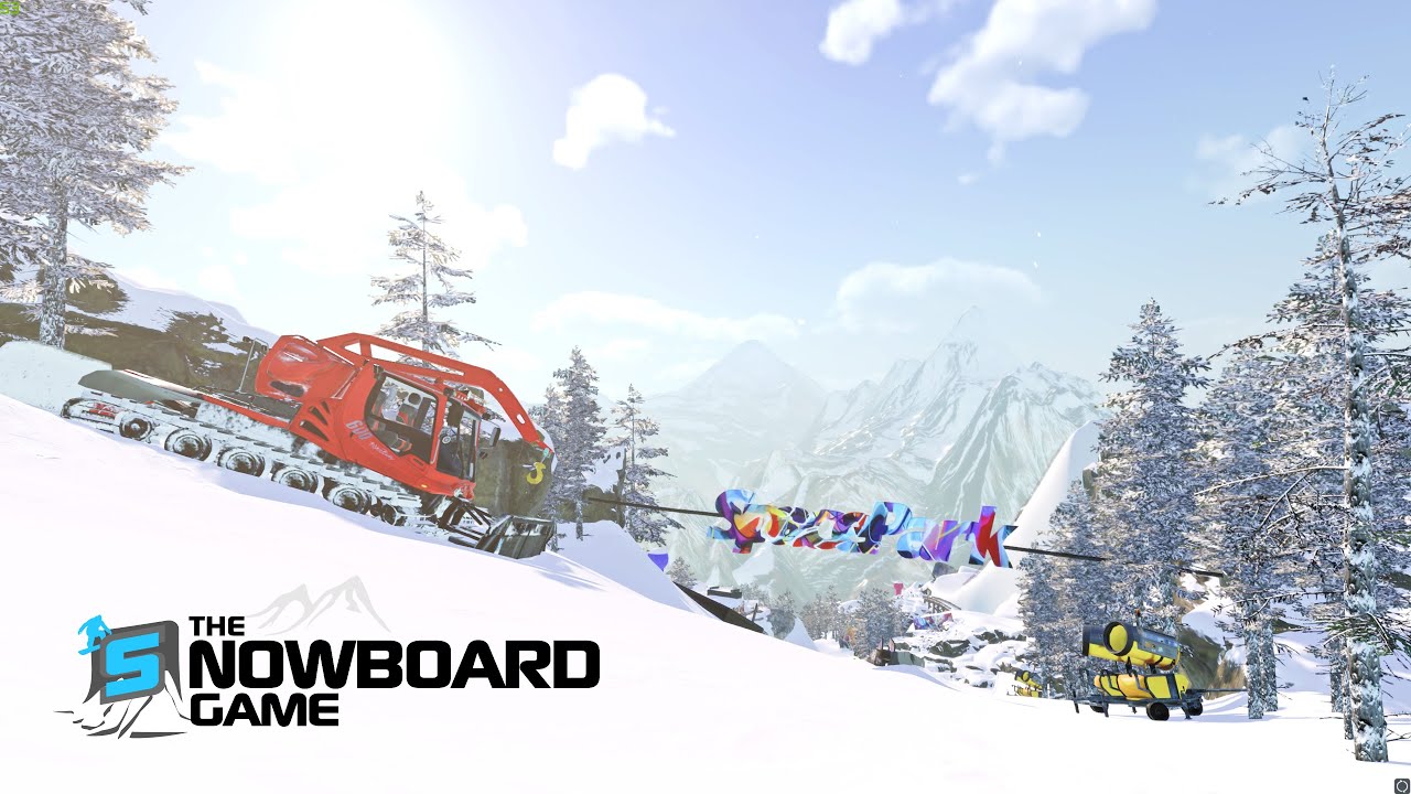 The Snowboard Game - SpacePark - YouTube