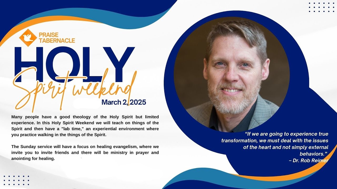 3-2 Holy Spirit Weekend Dr. Rob Reimer - YouTube