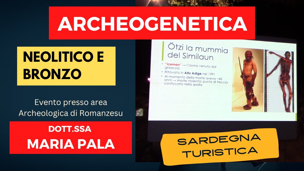 Archeogenetica della Sardegna e origine di Otzi con Maria Pala - YouTube