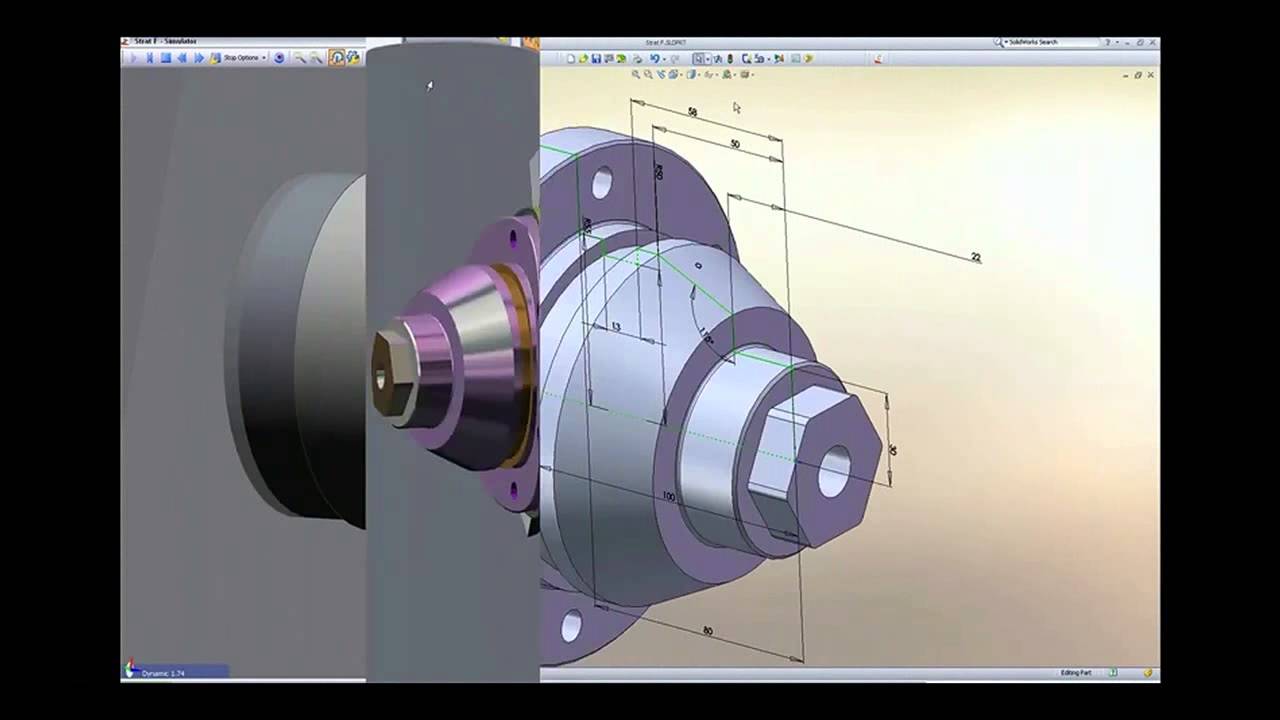 Edgecam and Solidworks Integration using Strategy Manager - YouTube