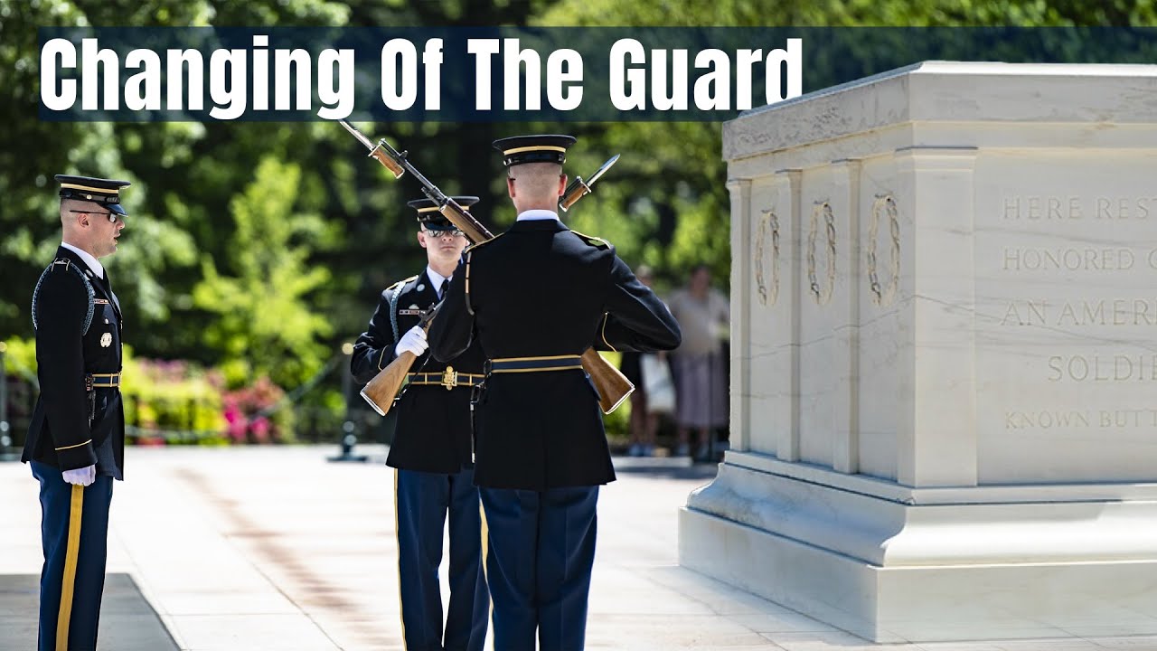 This Is How They Change The Guards At The Tomb Of The Unknown Soldier ...