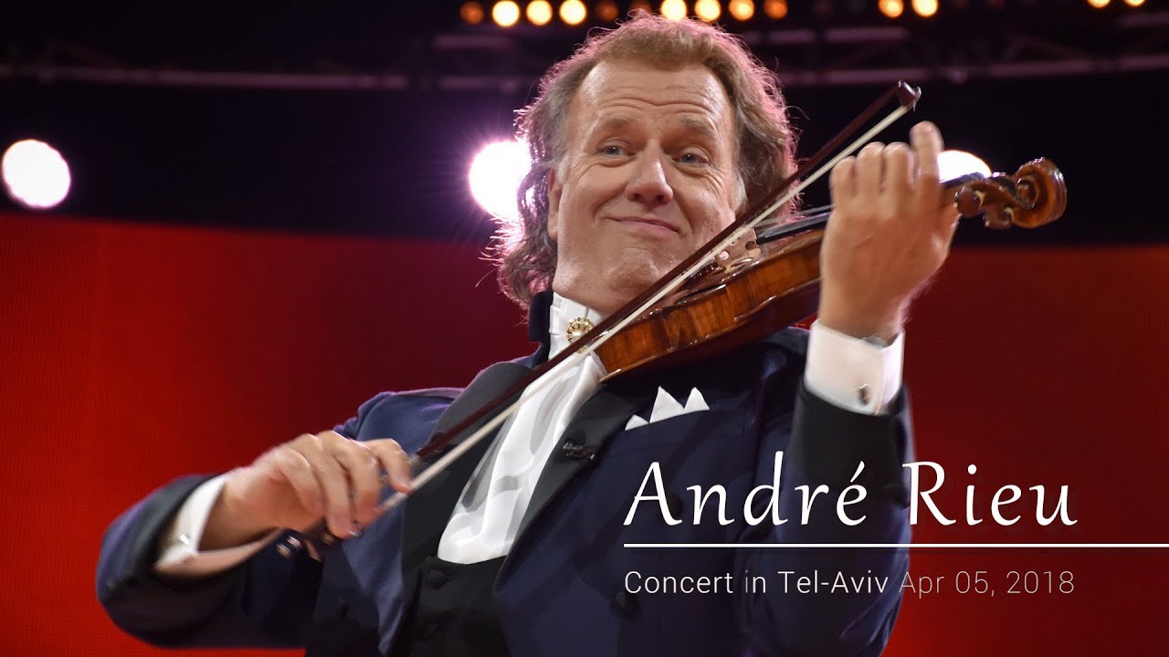 Andre Rieu and his Johann Strauss Orchestra in Tel-Aviv 05-04-2018 ...