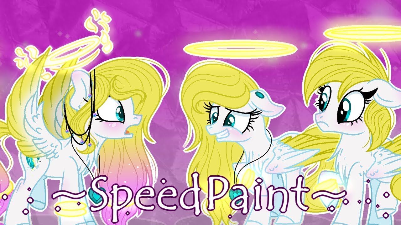 Angel Lights - MLP Speedpaint - YouTube