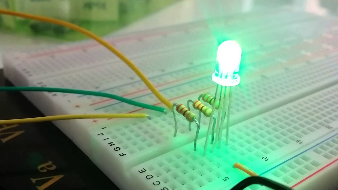 RGB LED CrossFade - YouTube