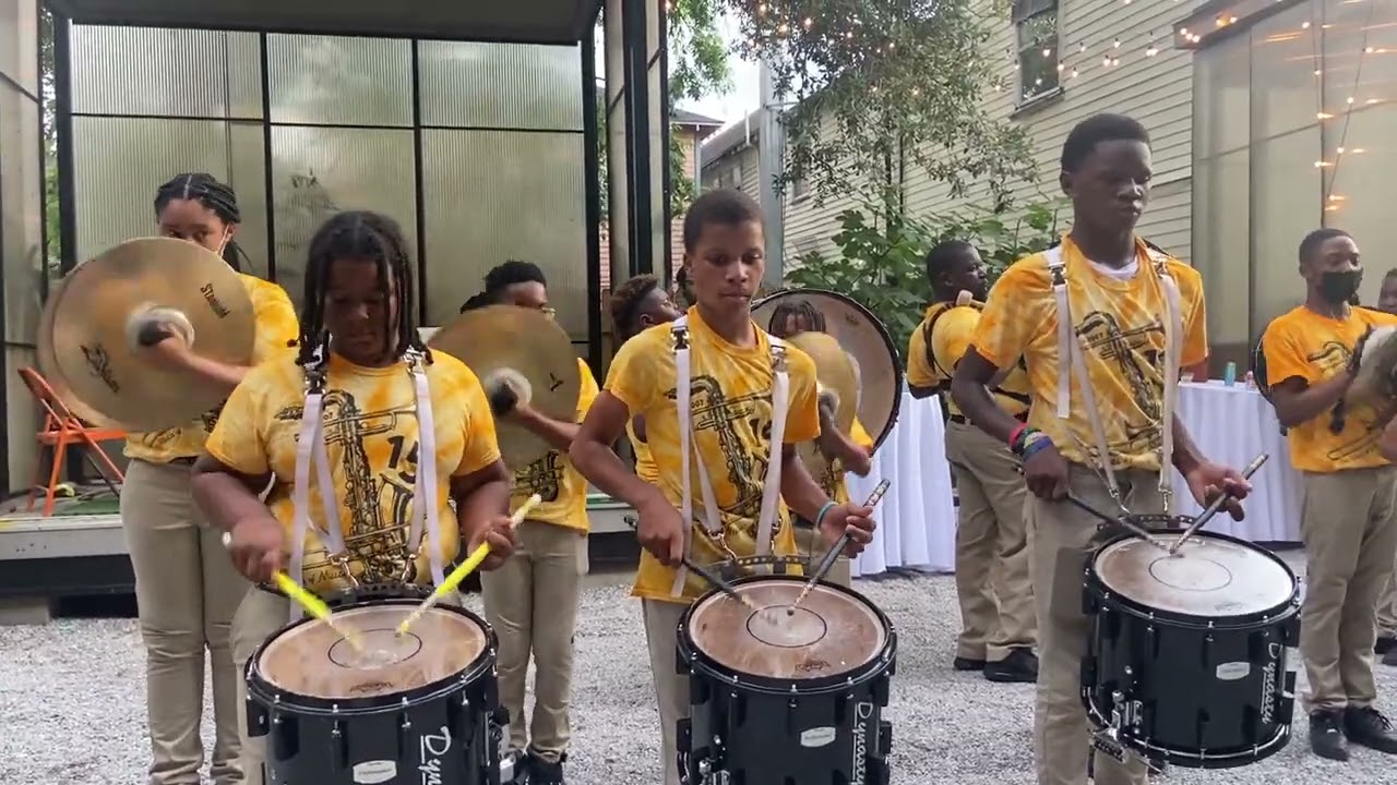 roots of music drum line - YouTube