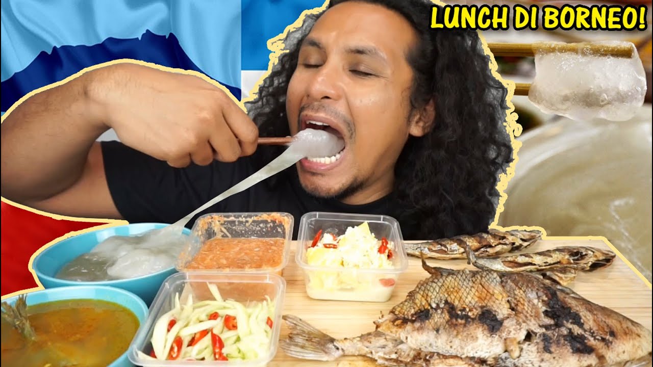 kenapa aku suka sangat dengan AMBUYAT / LINUT ni? (mukbang malaysia ...
