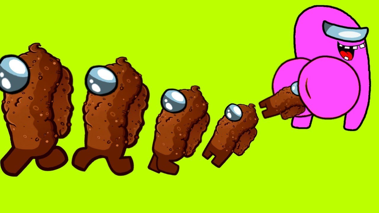 The birth of a hero Impostor's p..p effect. Among us animation - YouTube