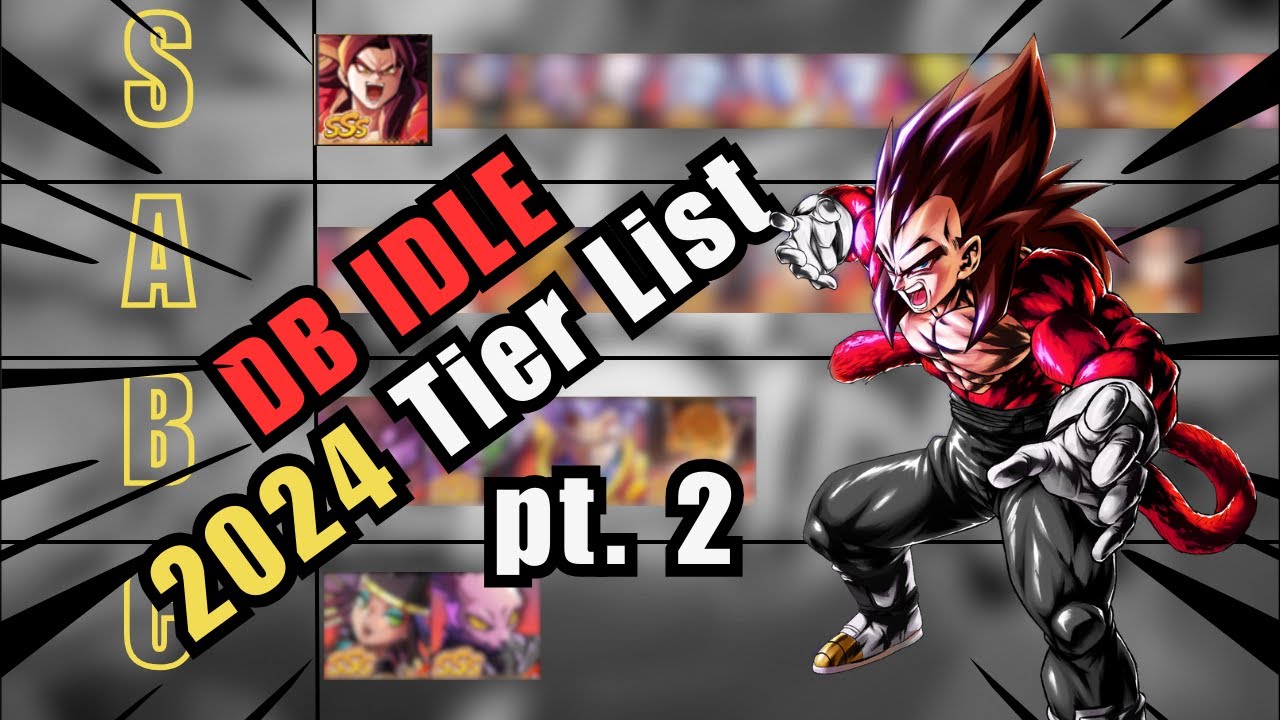 Dragon Ball Idle 2024 TIER LIST Part 2! (Xeno Goku, Xeno Vegeta & More ...