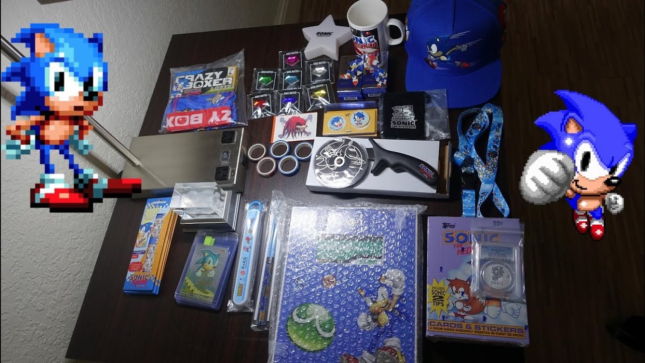 SOME OF MY FAVORITE SONIC ITEMS!!! ***RARE AND UNIQUE**** - YouTube