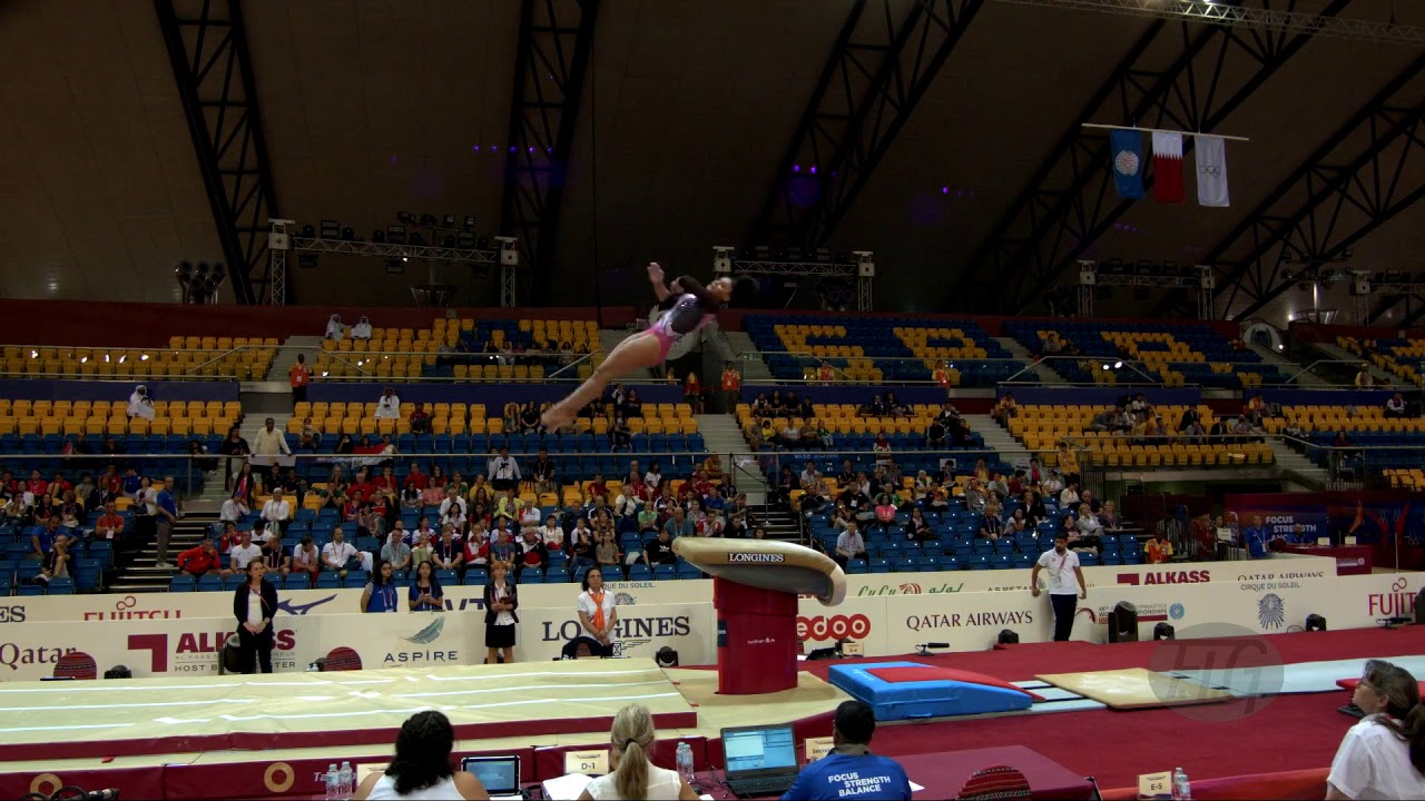 MOHAMED Mandy (EGY) - 2018 Artistic Worlds, Doha (QAT) - Qualifications ...