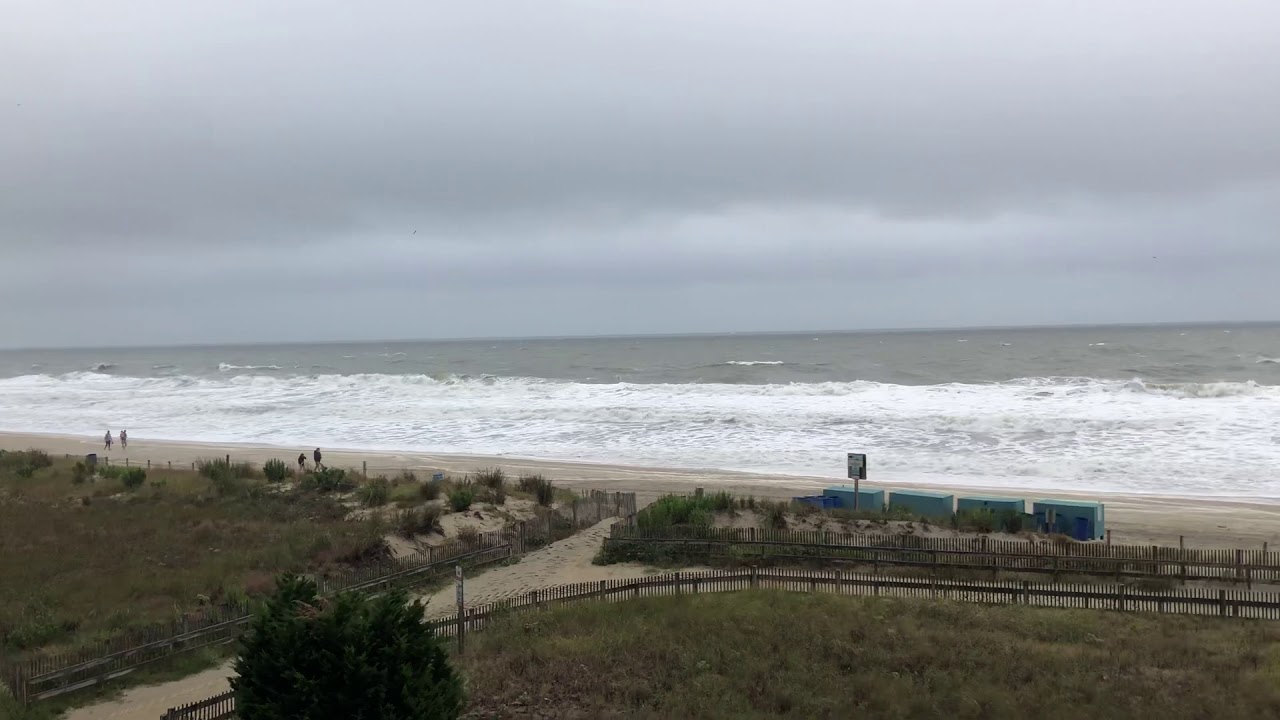 Monday Sept 10th Ocean City MD Day After the Storm - YouTube