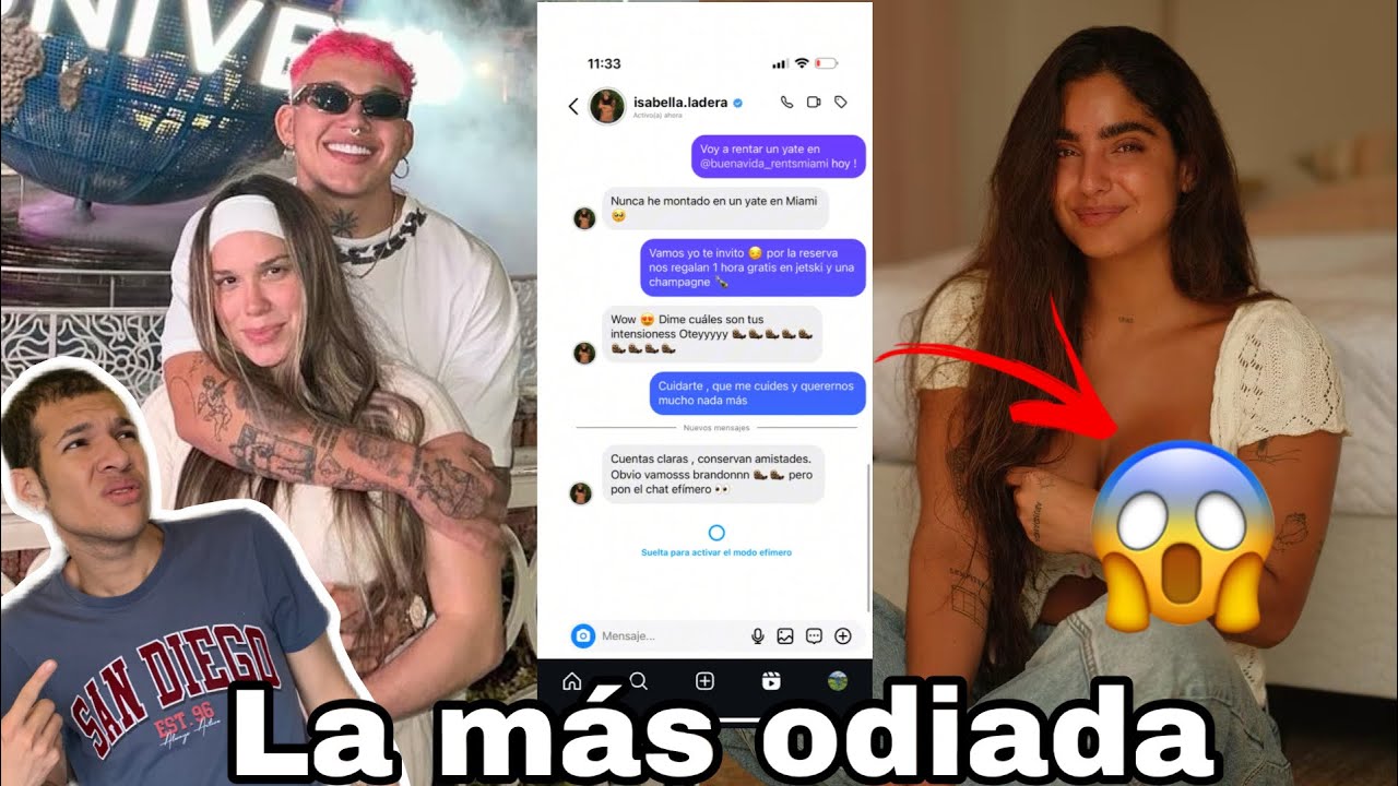 CHISME RESUMIDO DE LO QUE PASO CON BEELE Y SU ESPOSA, Isabela ladera es ...