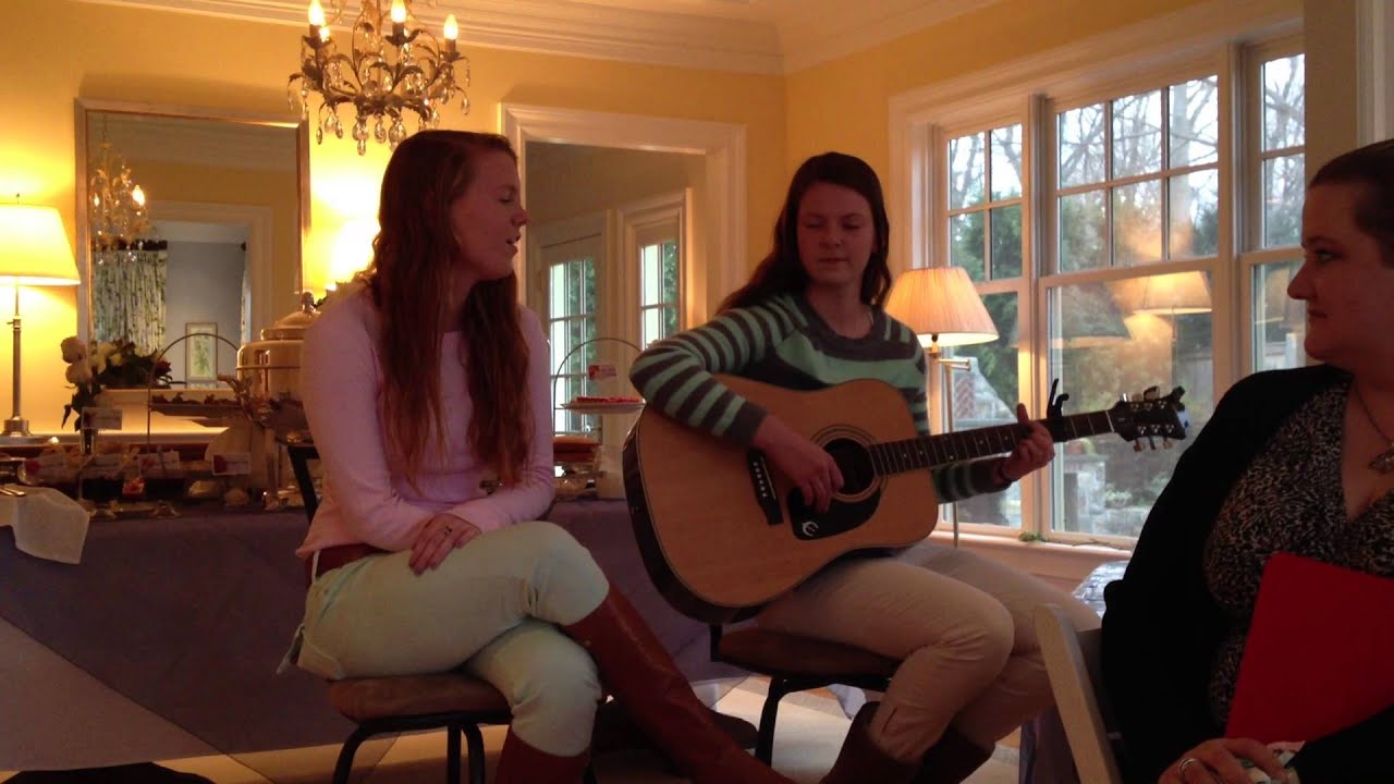 Zoe Morris and Phoebe Morris sing "A Thousand Years" - YouTube