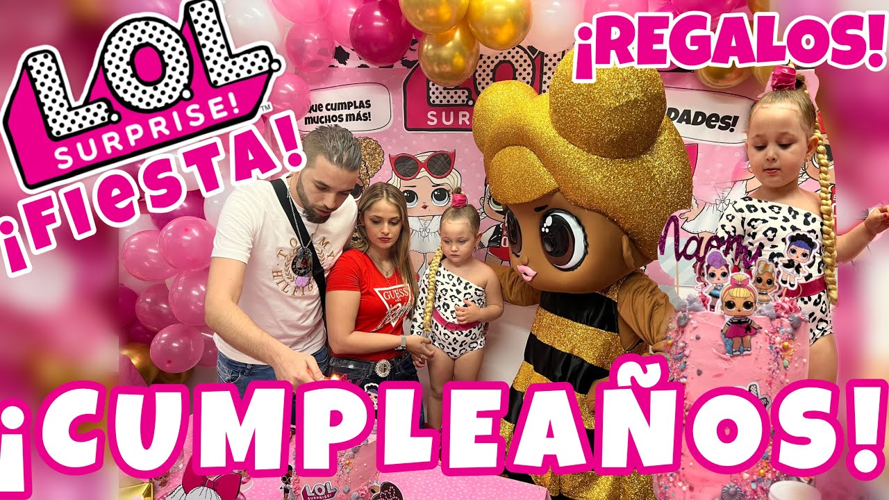 ¡3 FIESTA DE CUMPLEAÑOS NAOMI! | LOL Surprise Con Queen Bee - YouTube