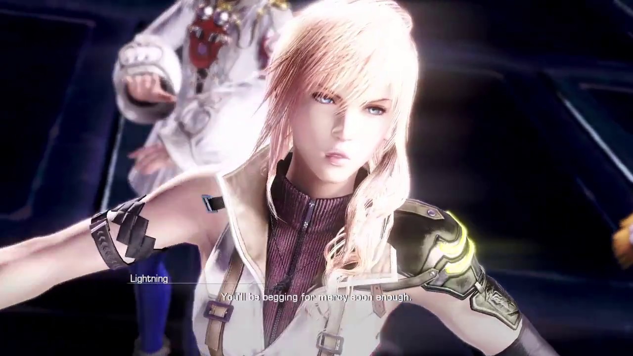DISSIDIA FINAL FANTASY NT Closed Beta - Lightning gameplay - YouTube