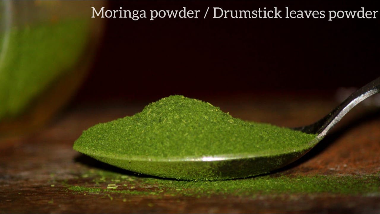 how to make moringa powder and it's benefits/ moringa powder ...