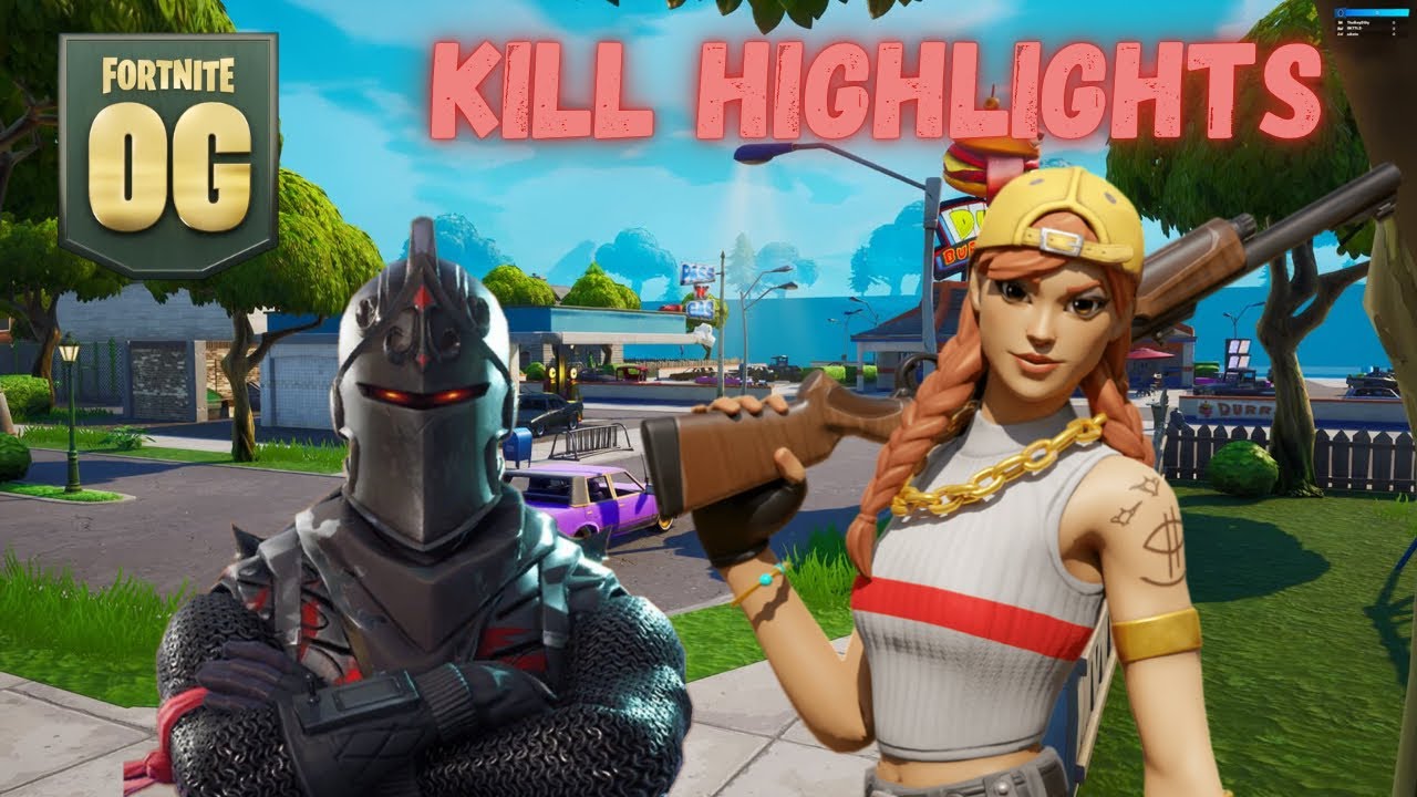 FortniteOG Kill Highlights in Bot Lobbys🔥😱#fortnite #fortnitemontage # ...