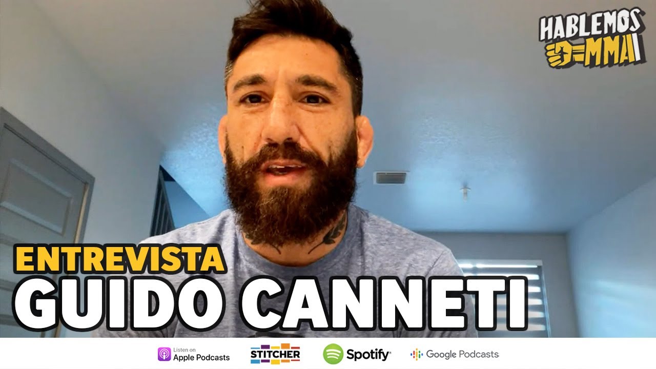 Guido Cannetti busca ser campeón de UFC, le responde a las críticas que ...
