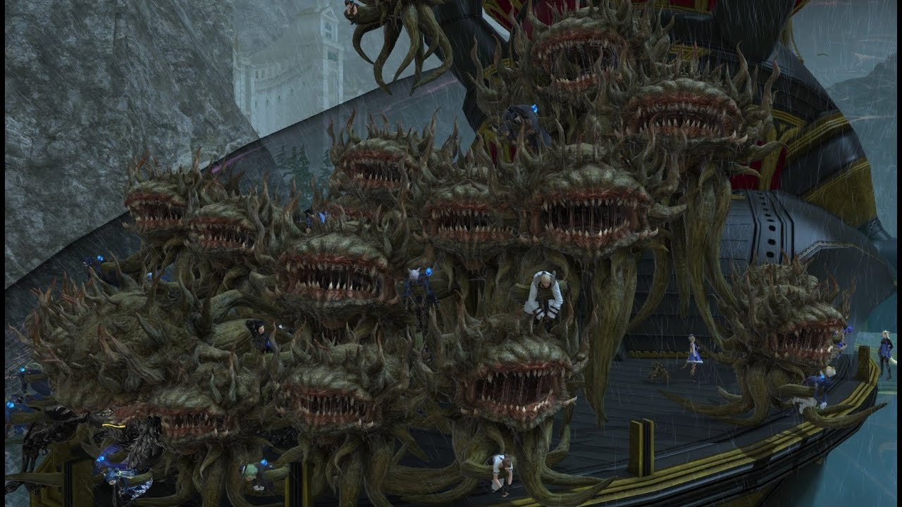Final Fantasy XIV - Every Blue Mage Raid for the Morbol Mount: The ...