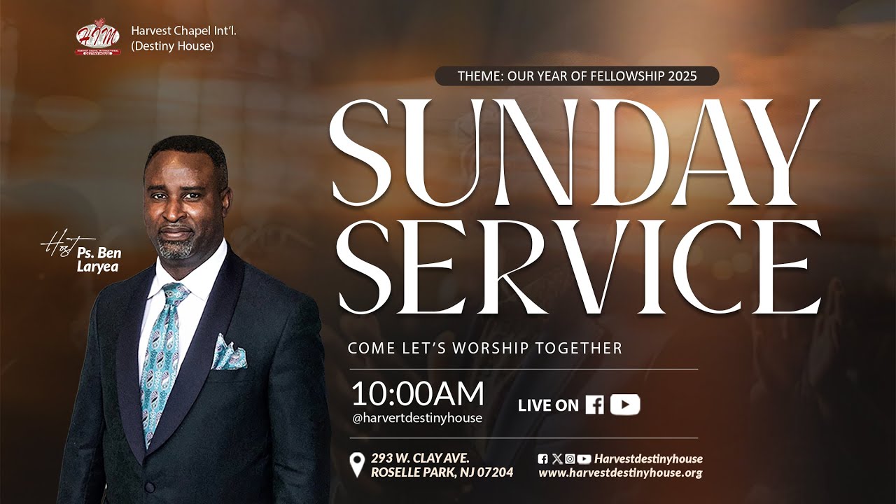 SUNDAY SERVICE || REV BENJAMIN LARYEA - YouTube