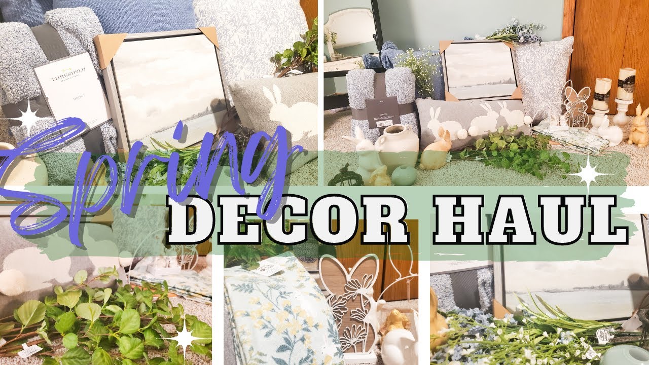 *NEW* SPRING DECOR HAUL 2022 // EASTER DECOR HAUL // SPRING DECOR IDEAS ...