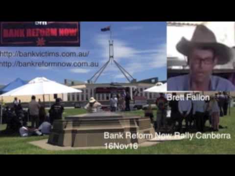 Brett Fallon BRNRally161116Canberra - YouTube