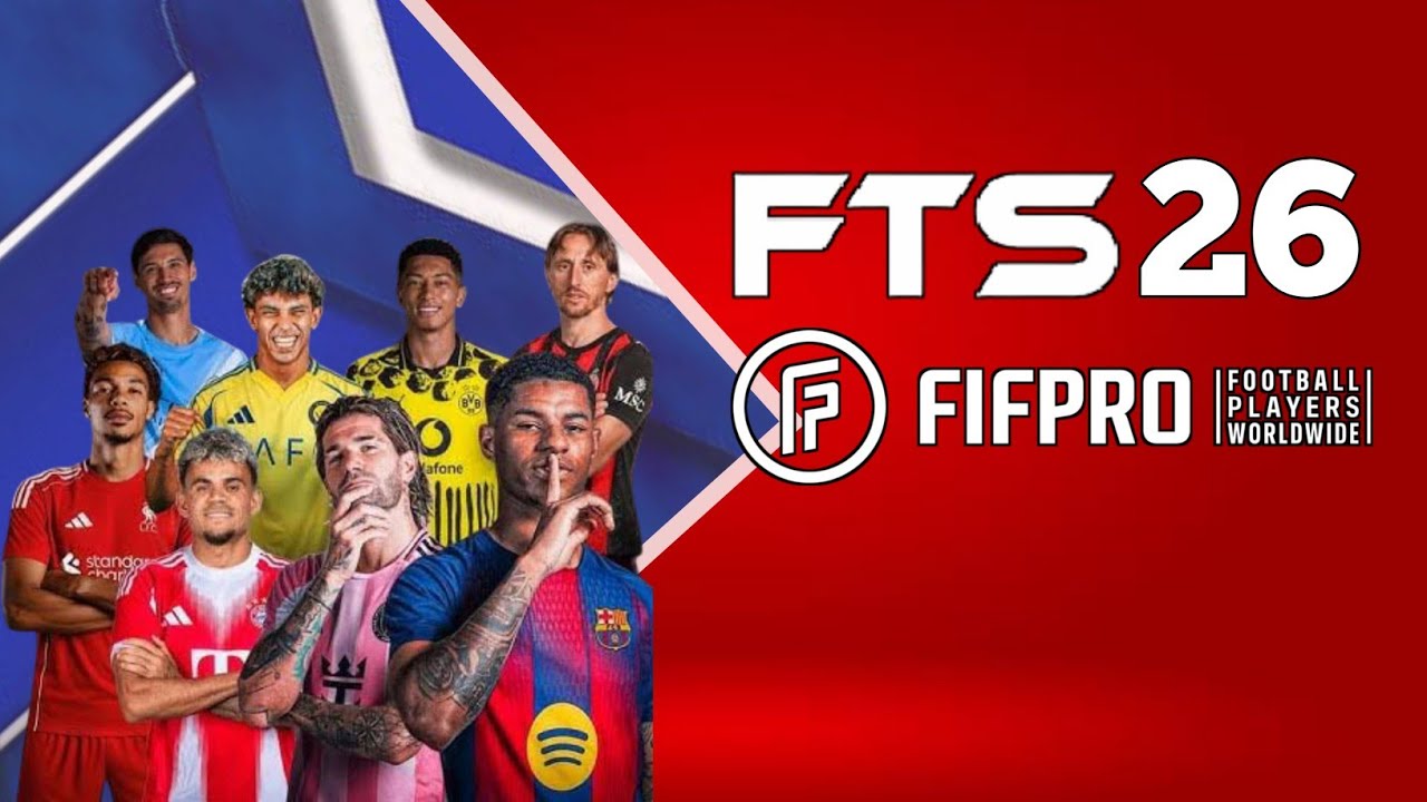 UPDATE FTS 2026 Mobile™ Original Android Offline [300MB] New Update Kits & Transfers 2025/2026 ...