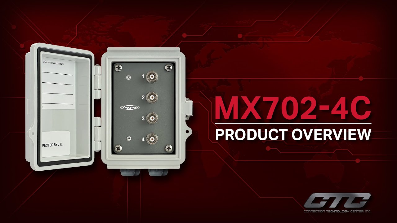 MX702-4C Single Axis Mini-MAXX Box | CTC - YouTube