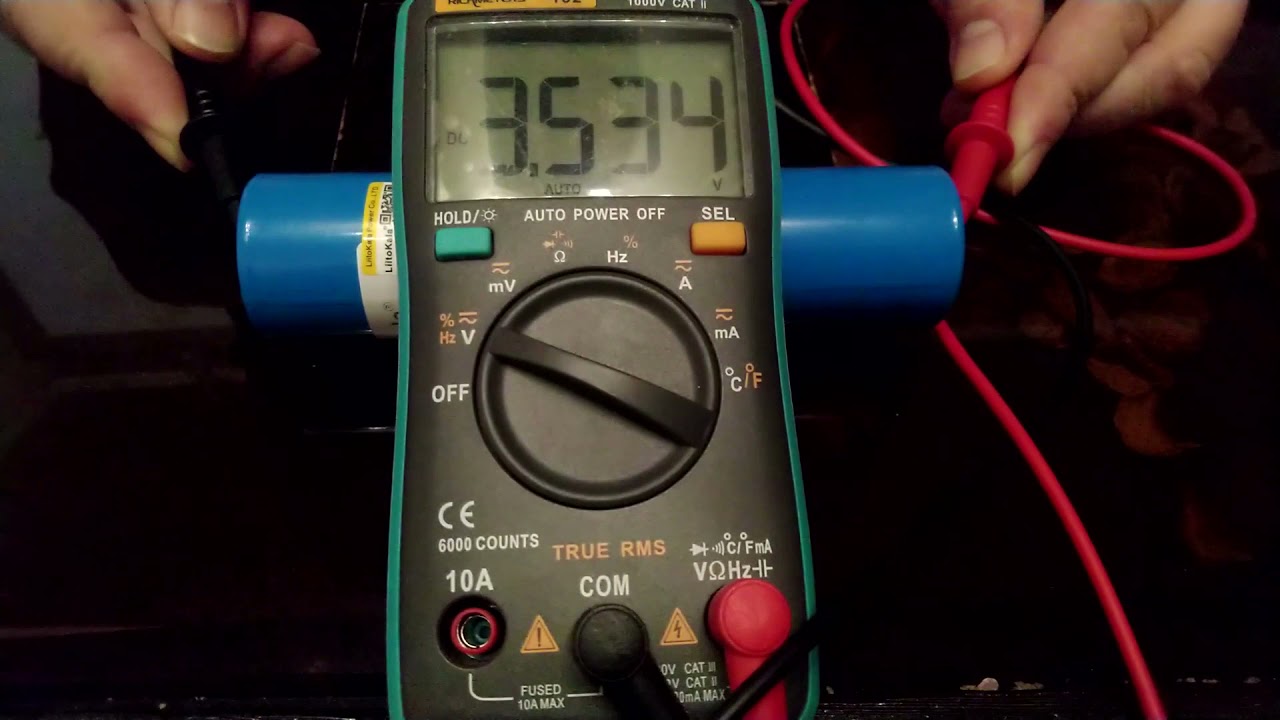 short circuit of the cell - YouTube