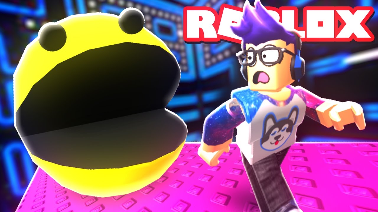 GIANT KILLER PACMAN IN ROBLOX - YouTube