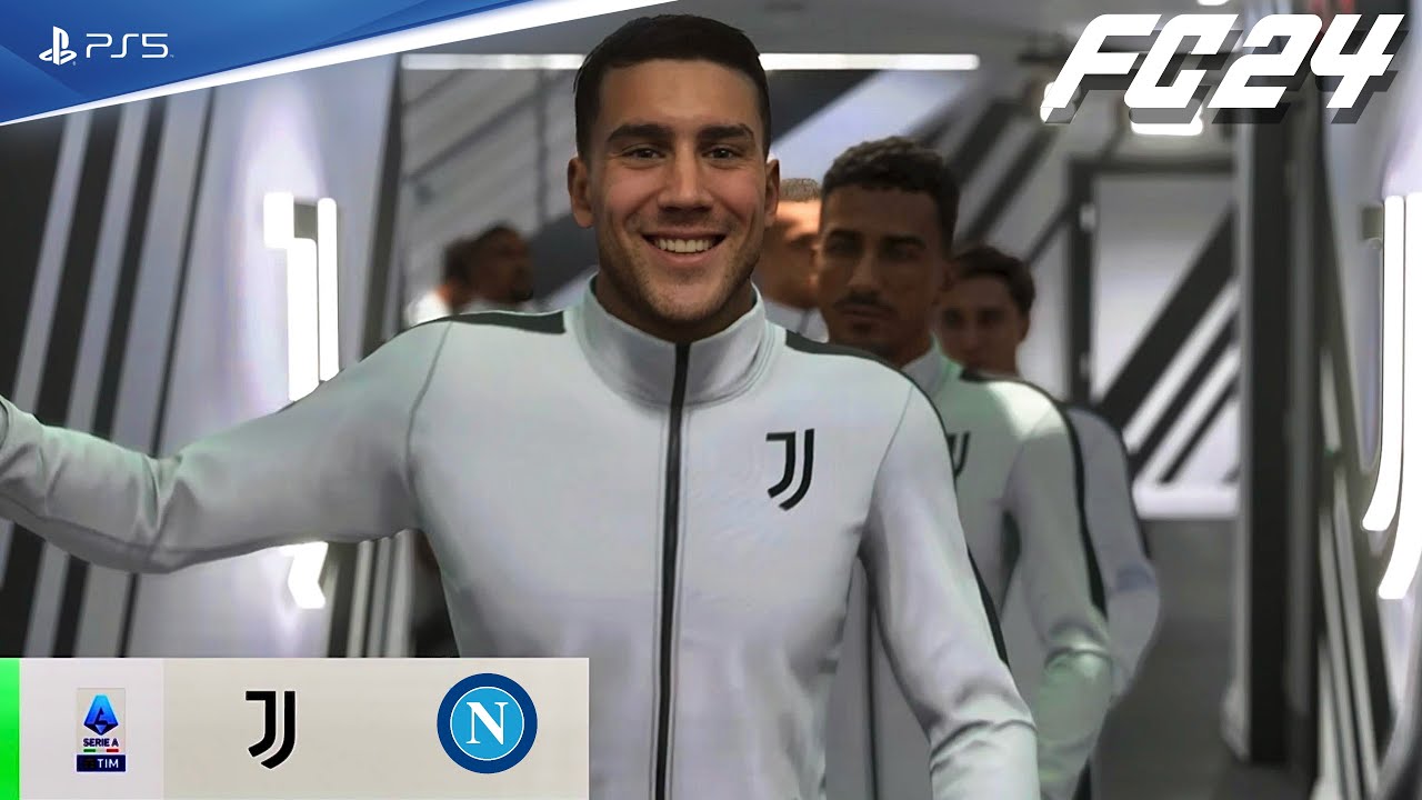 FC 24 | Juventus - Napoli | Serie A 2023/24 PS5 [4K60] - YouTube