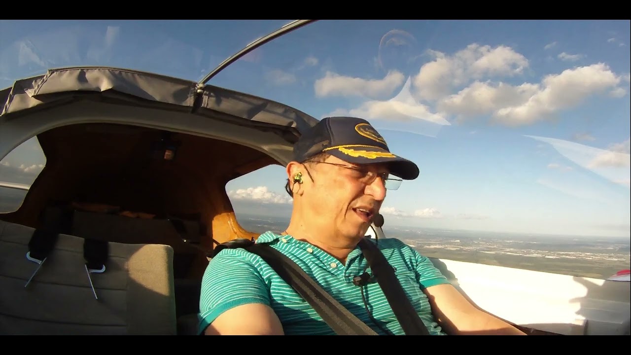 Beutiful flight with Insta 360 on the Bottom of the Airplane. - YouTube