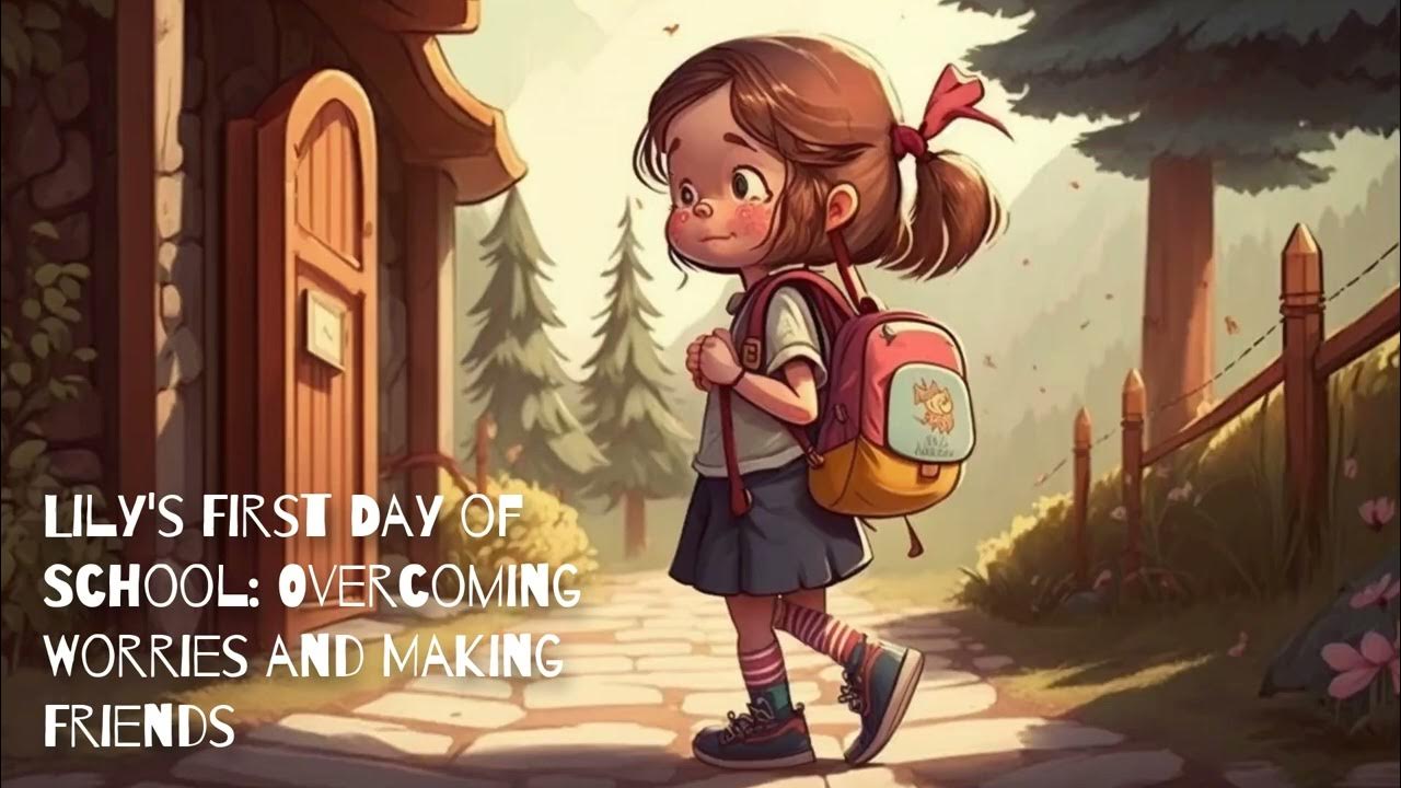 Lily's First Day of School: Overcoming Worries and Making Friends - A ...