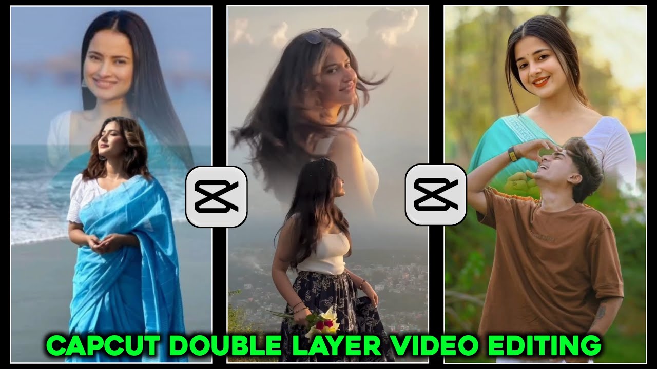 Capcut Double Layer Video Editing | Double Layer Video Kaisa banaye ...