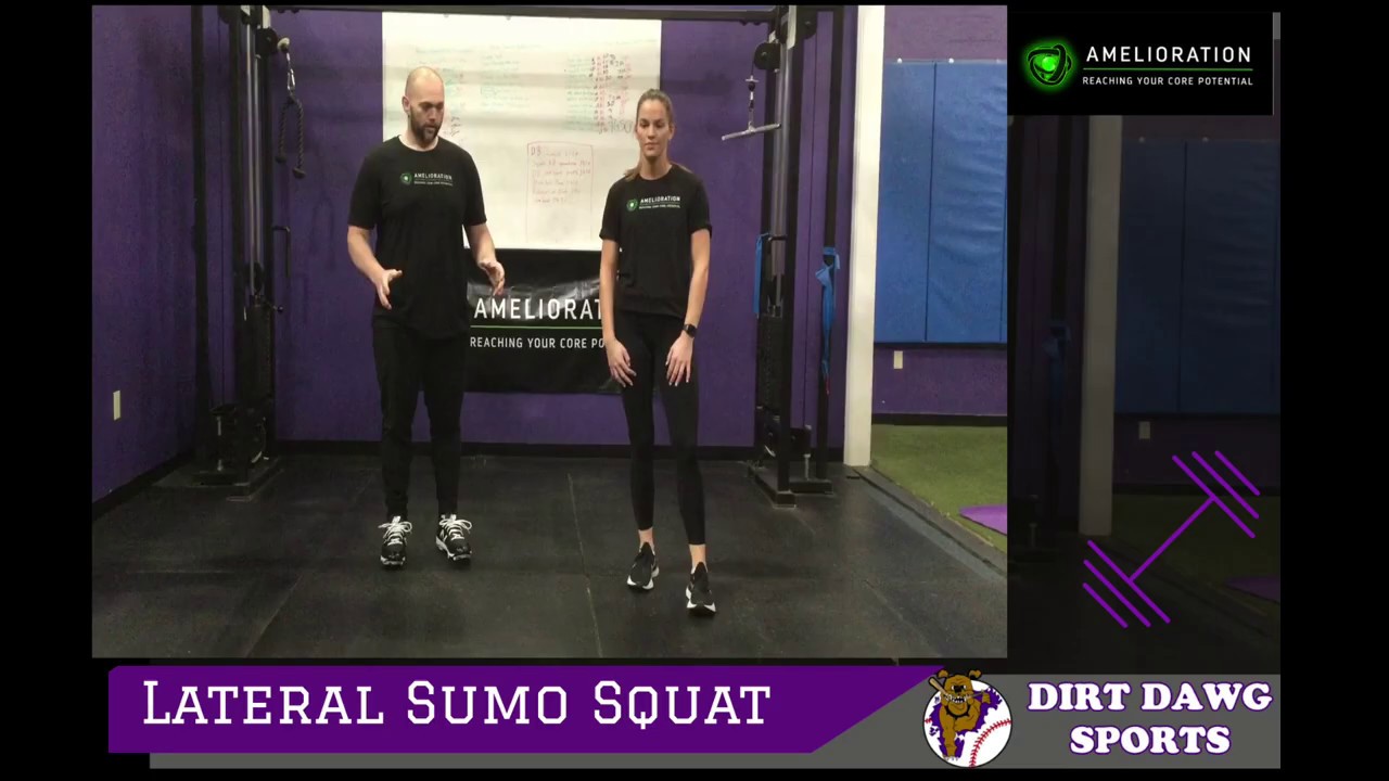 Lateral Sumo Squat - YouTube