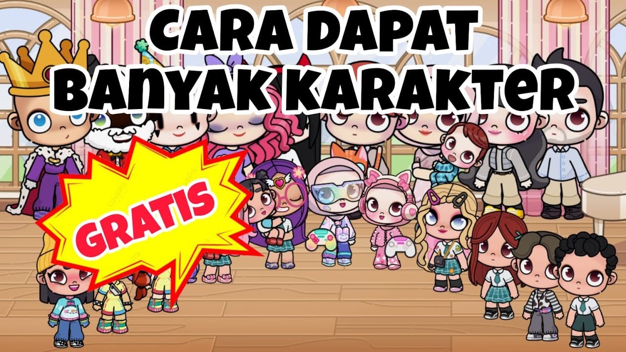 Game Pazu Avatar World | Cara Dapat Banyak Karakter Gratis - YouTube