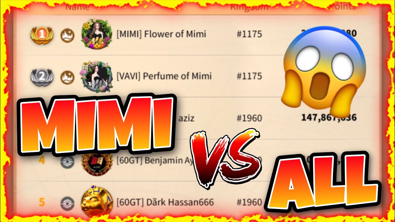 Flower of Mimi Will SOLO WIN This Strife KVK! (Spending Level: Elon ...
