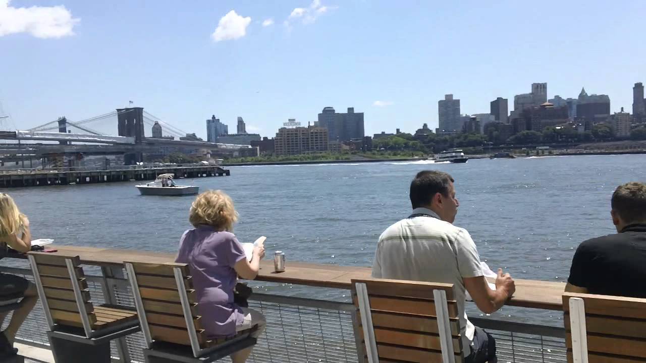 A Walk Along the East River Waterfront Esplanade - YouTube