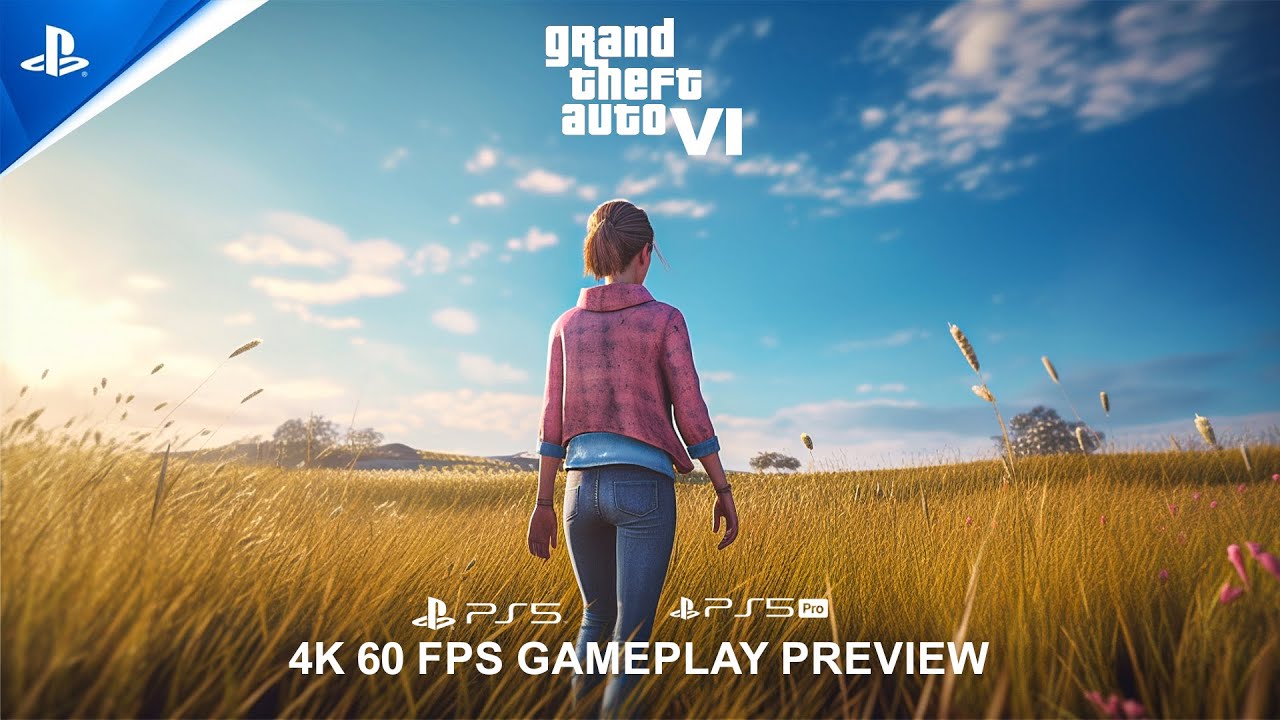 Grand Theft Auto VI - Gameplay Showcases FPS On PlayStation - YouTube